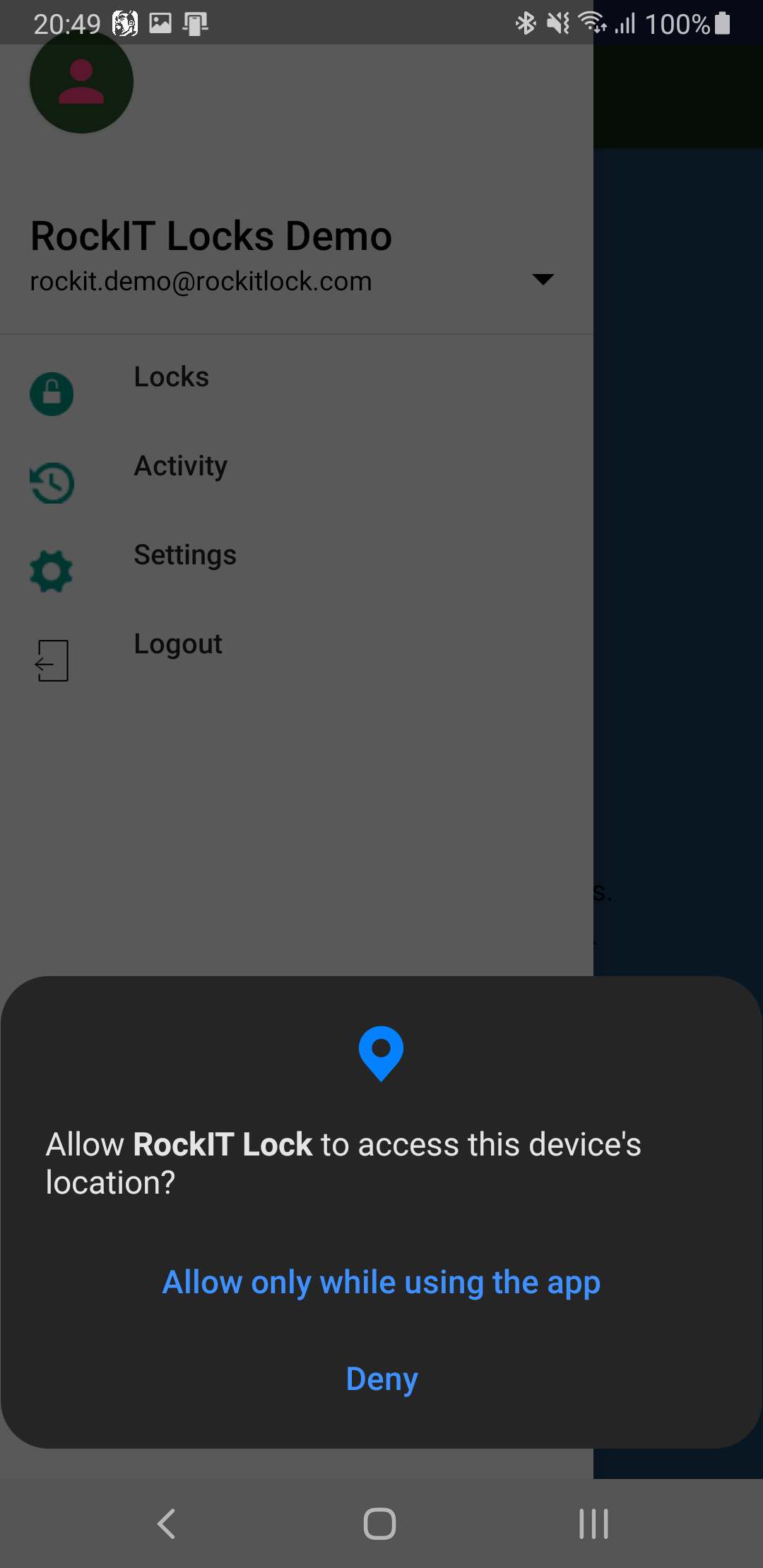 Installing and Running the RockIT Lock mobile app – RockIT Lock Support
