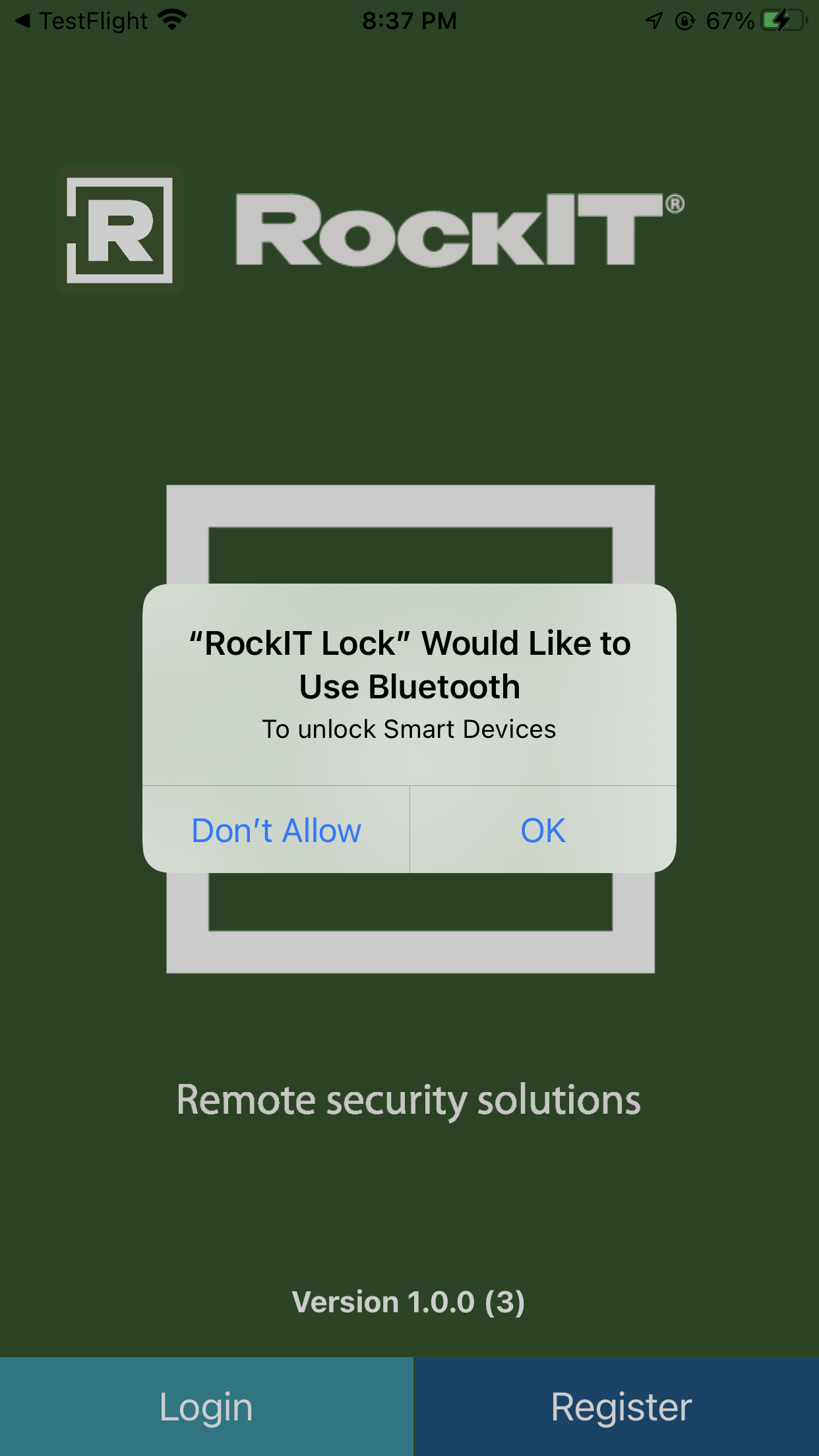 Installing and Running the RockIT Lock mobile app – RockIT Lock Support